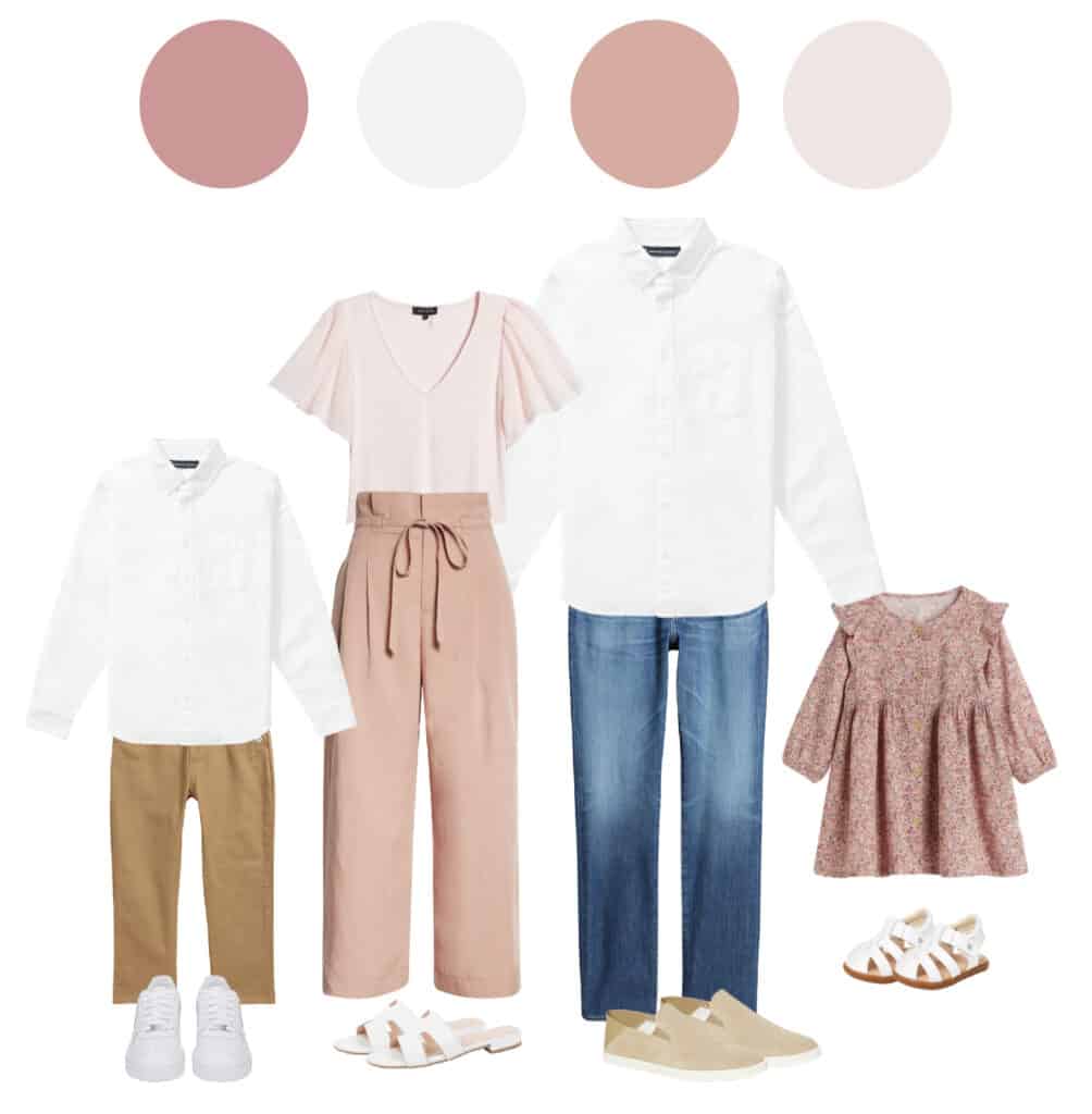 18+ Spring Family Photo Outfits You'll Love | stylish, elevated, and fun!