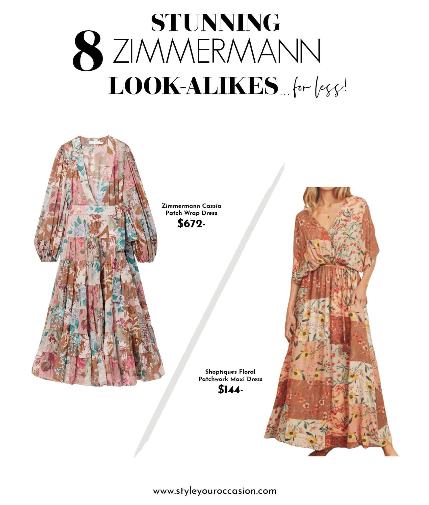 Zimmermann Dress Dupe: 8 Stunning Look-alikes For Less!