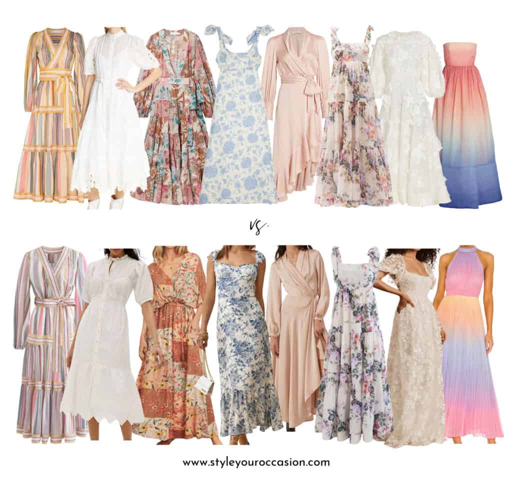 Zimmermann Dress Dupe: 8 Stunning Look-alikes For Less!