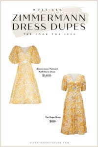 Zimmermann Dress Dupe: 8+ Stunning Look-alikes for Less *2023*