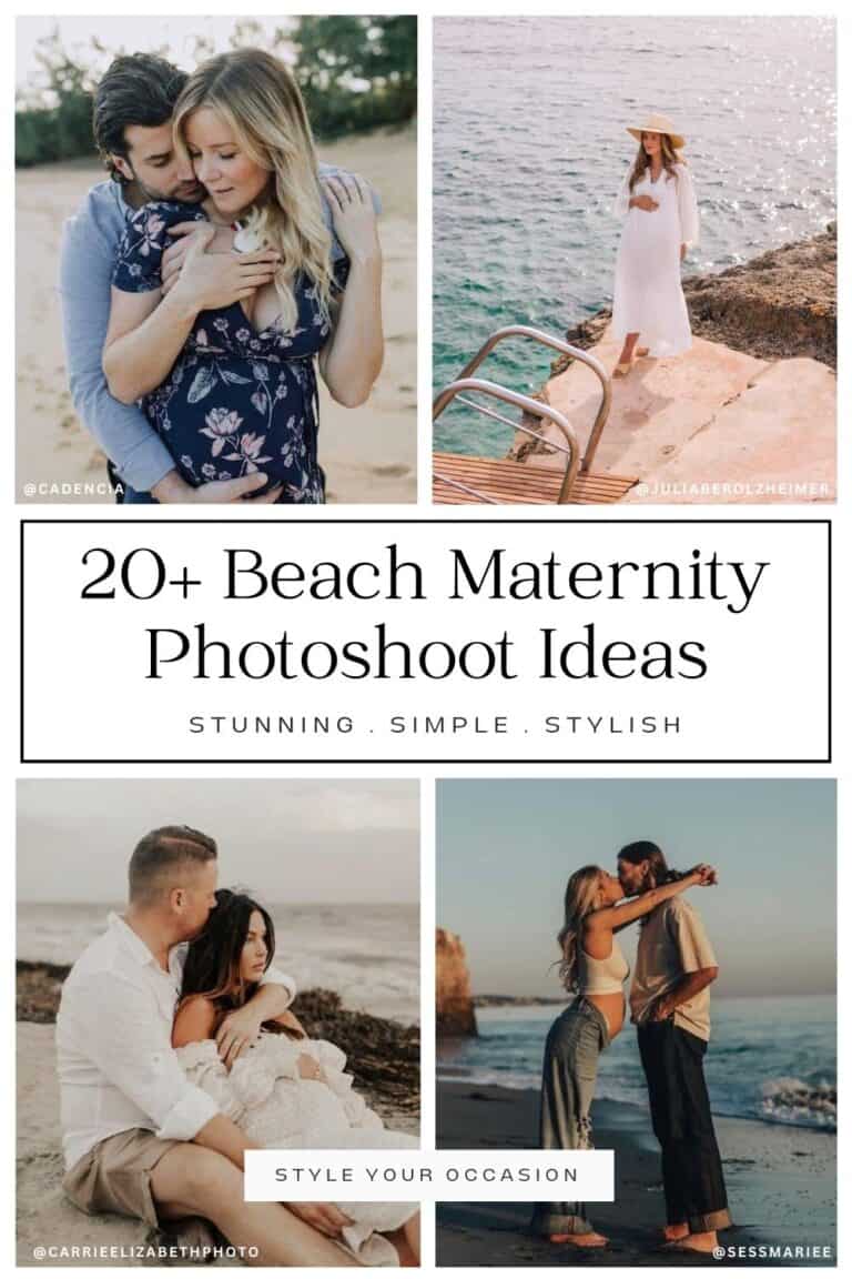 20+ Stunning Beach Maternity Photoshoot Ideas & Outfits [2024]