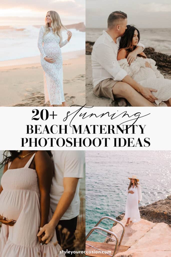 20+ Stunning Beach Maternity Photoshoot Ideas & Outfits [2024]