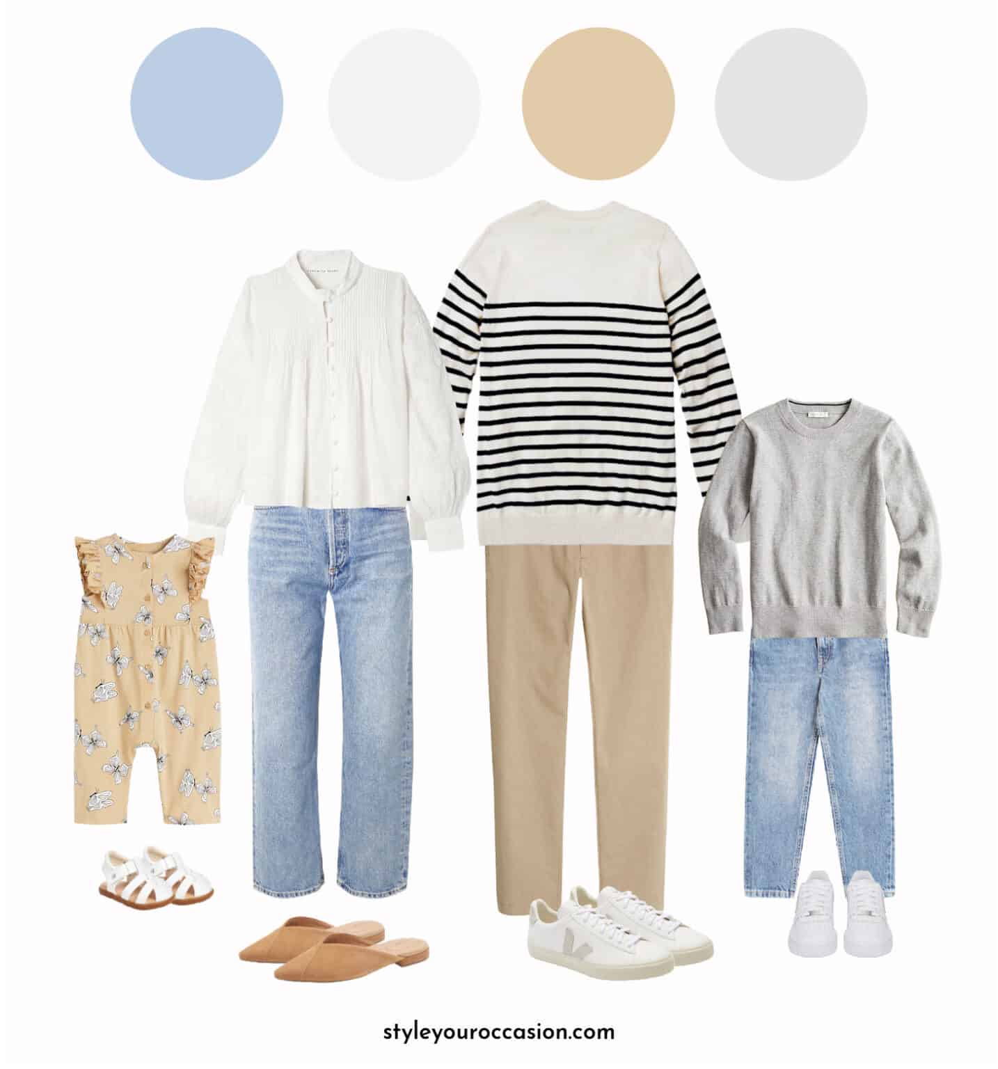 24+ Spring Family Photo Outfits You'll Love | classy & cute