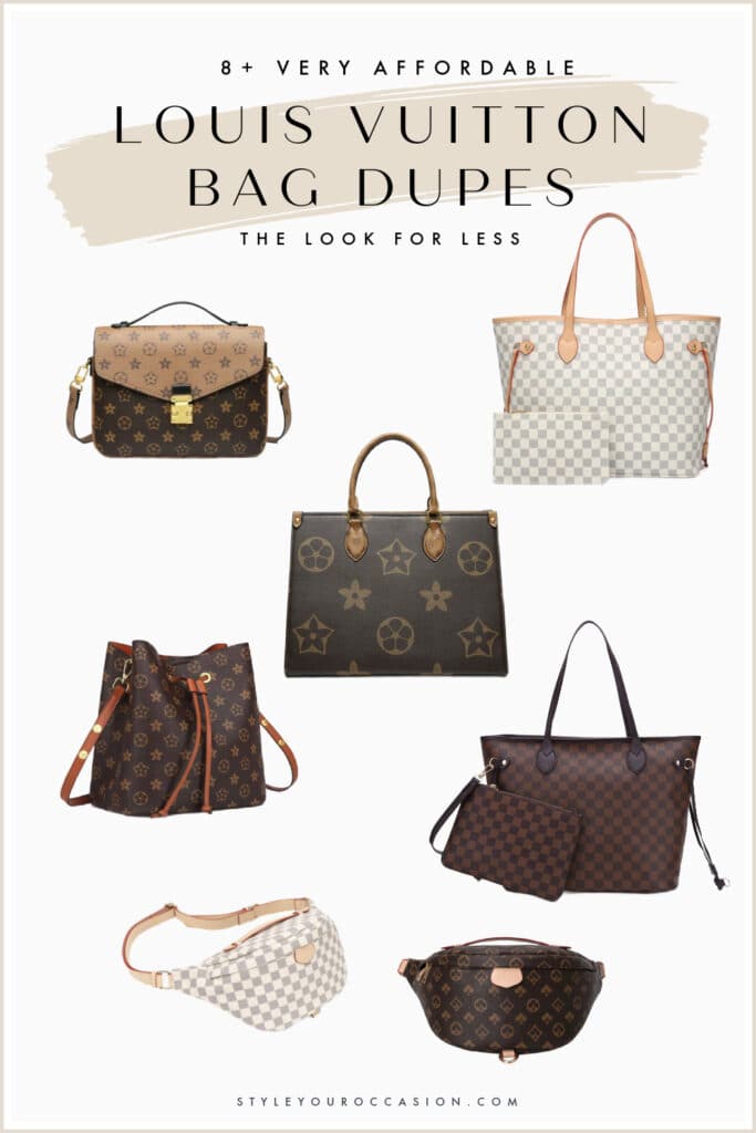8+ Best Louis Vuitton Dupe Bags To See: Neverfull & More! [2024]