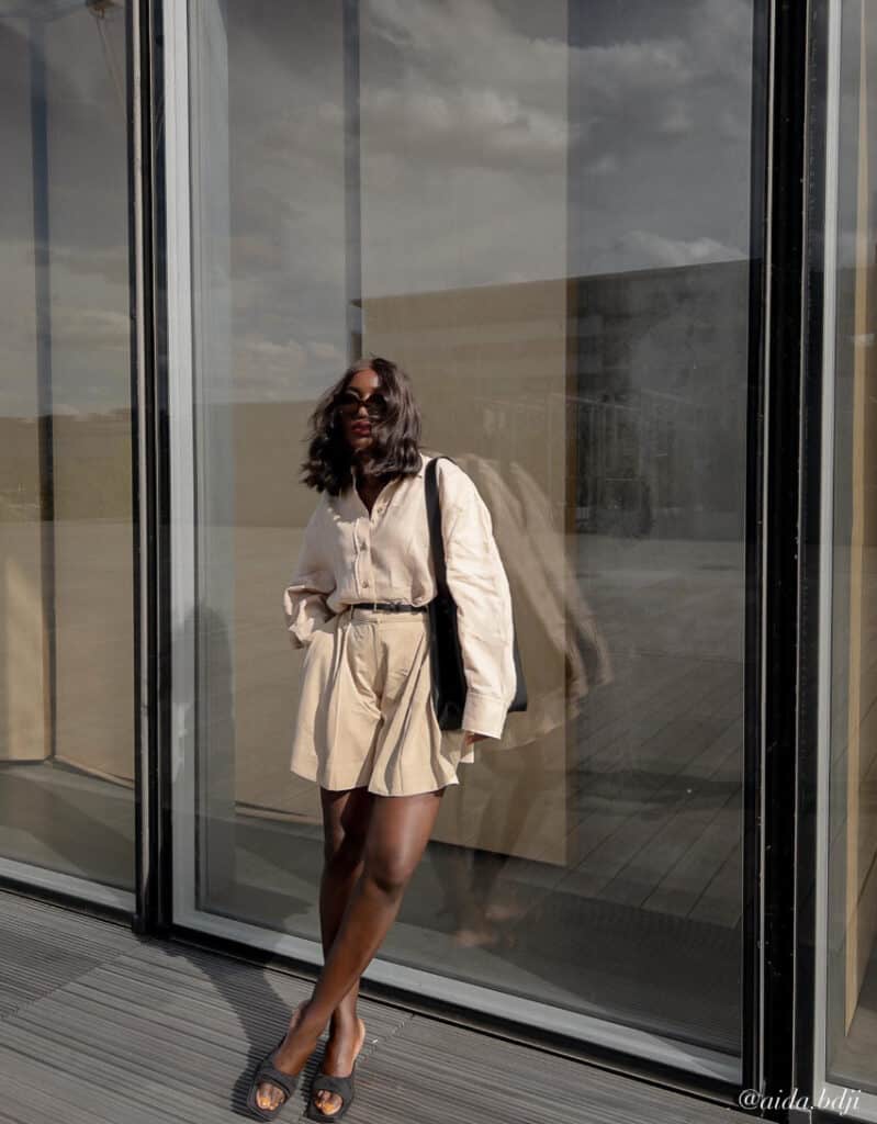 15+ Linen Shorts Outfit Ideas For Spring, Summer & Vacay Mode!
