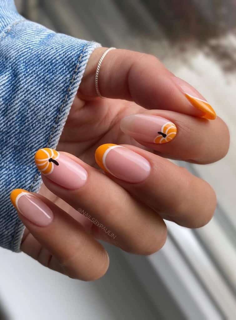 26+ Perfect Pumpkin Nails To Obsess Over This Season (2023)
