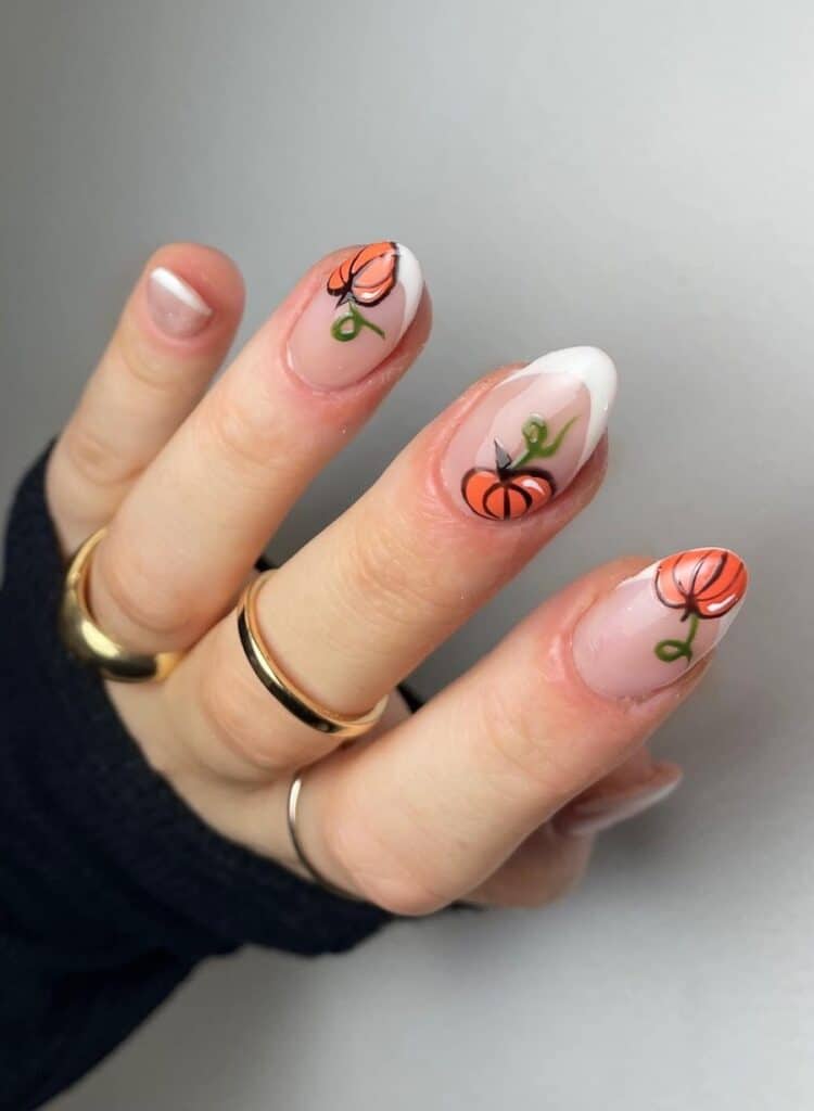 26+ Perfect Pumpkin Nails To Obsess Over This Season (2023)