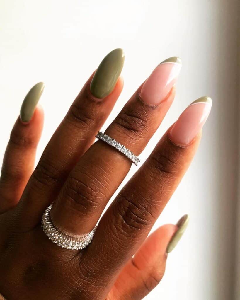27+ Gorgeous Green Fall Nails With An Earthy Vibe for 2023