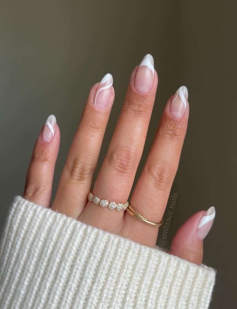 22+ Classy White Almond Nail Designs You'll Love in 2023