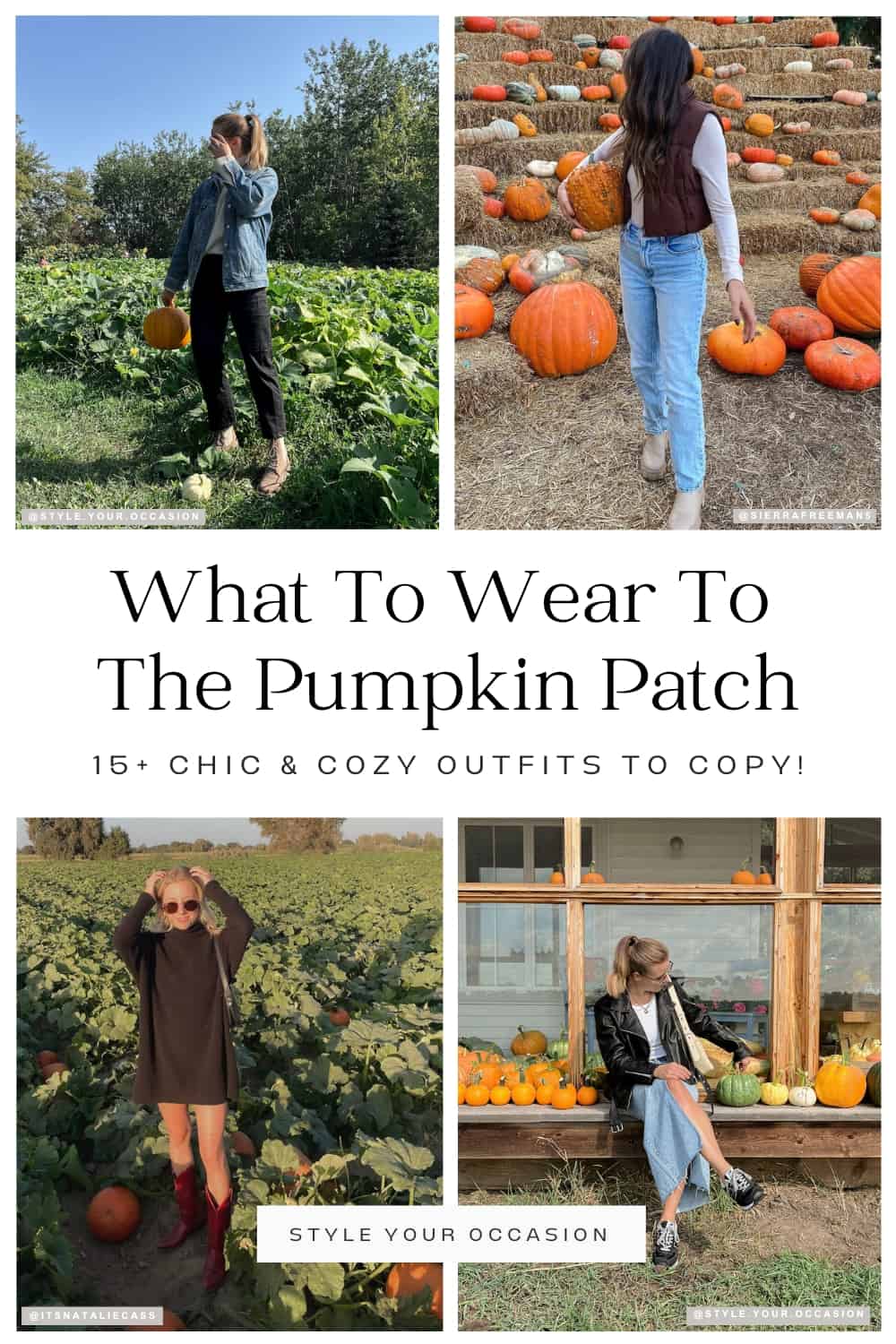 What To Wear To The Pumpkin Patch: 15+ Cute & Cozy Outfits!