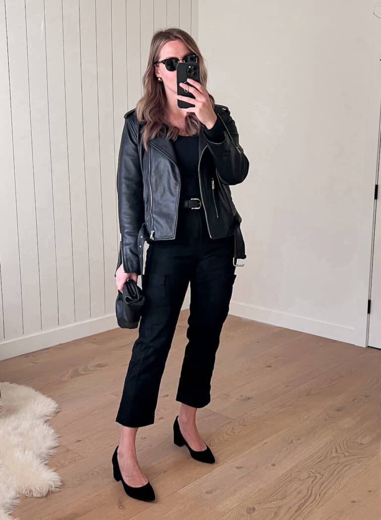 What To Wear With A Leather Jacket - 20+ Chic Looks for 2024