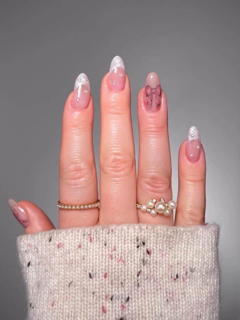 24+ Prettiest Coquette Nails For The Girliest Girls - style your occasion