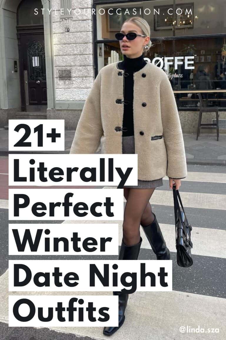 Classy Winter Date Night Outfit Ideas You’ll Love For Cold Weather
