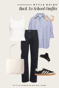 19+ Perfect Back To School Outfits - collage, high school, 2024