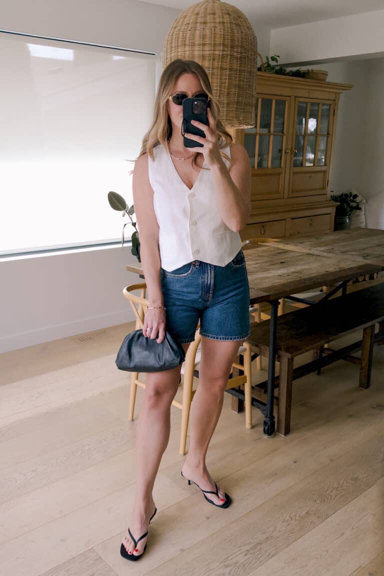 21+ Effortless Summer Outfits To Copy This Season / neutral & chic