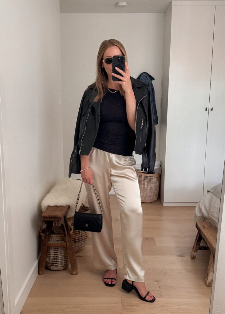 16+ Chic Ways To Wear Silk (& Satin) Pants - style your occasion