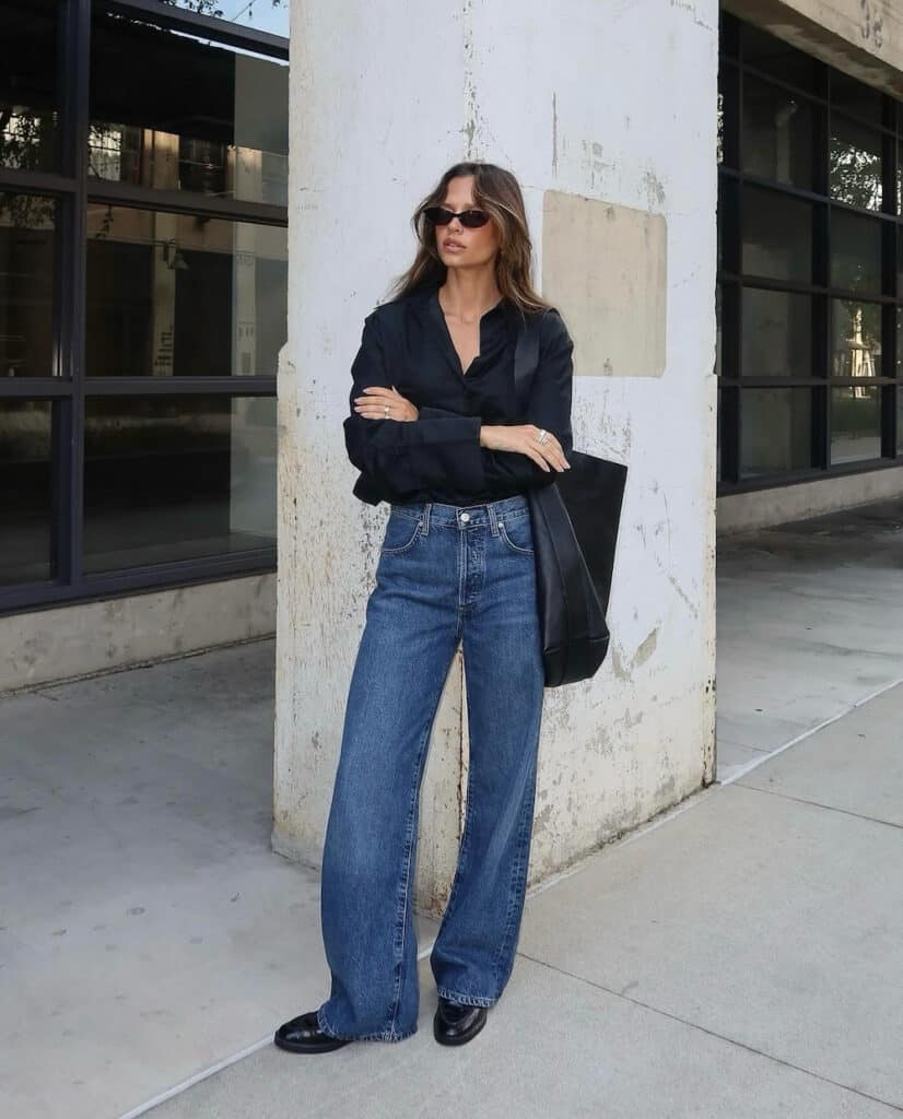 19+ Ways To Style Wide Leg Jeans in 2025 - style your occasion