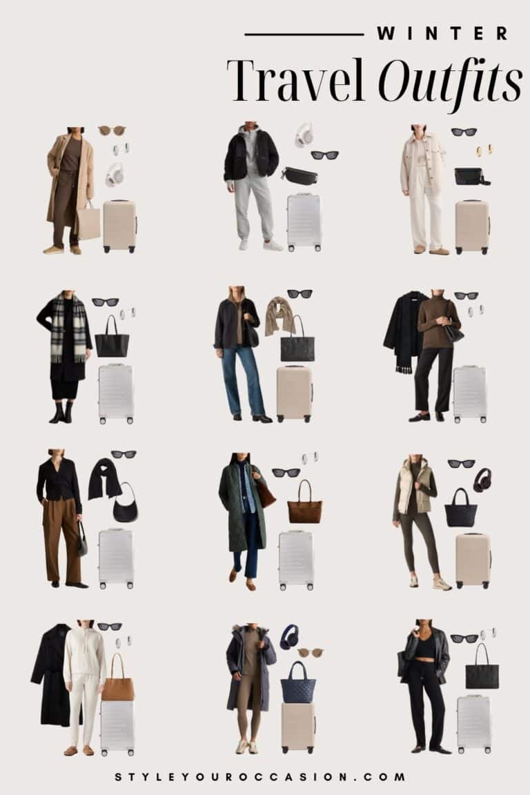 Comfy & Cute Winter Travel Outfits You'll Love! - 2025