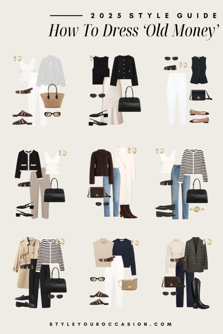 10+ Old Money Aesthetic Outfits to Copy In 2025 - style your occasion