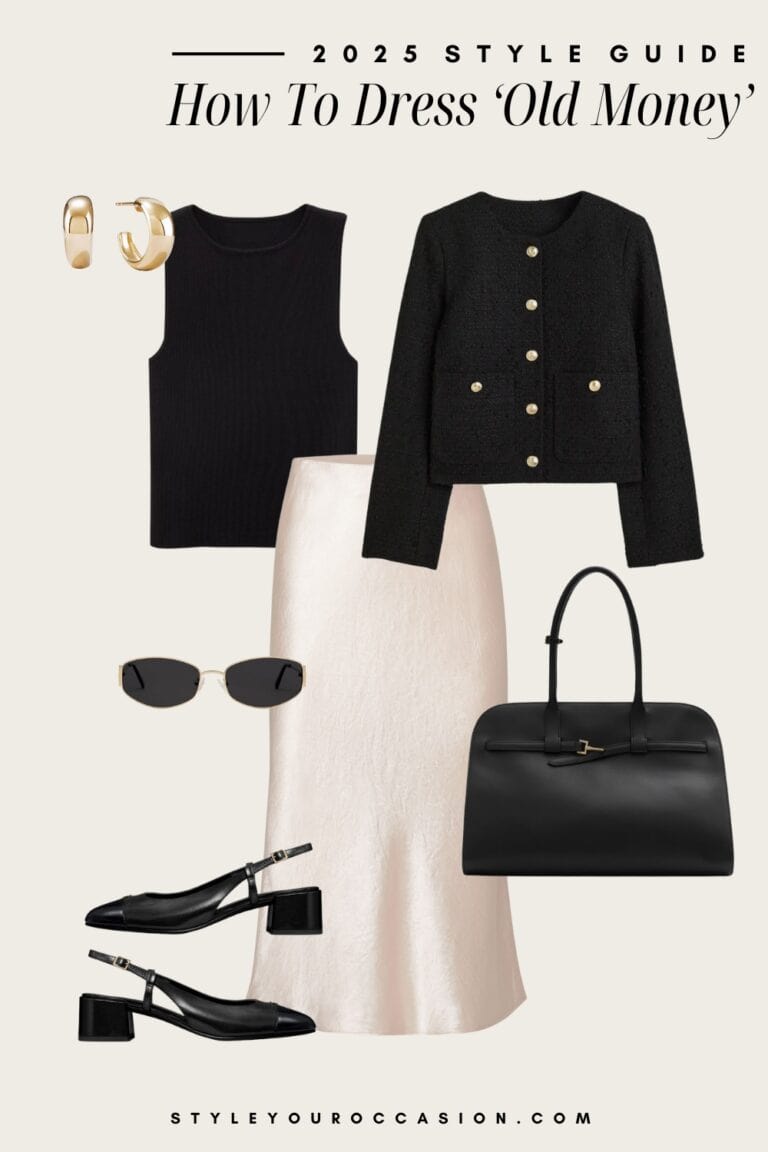 10+ Old Money Aesthetic Outfits to Copy In 2025 - style your occasion