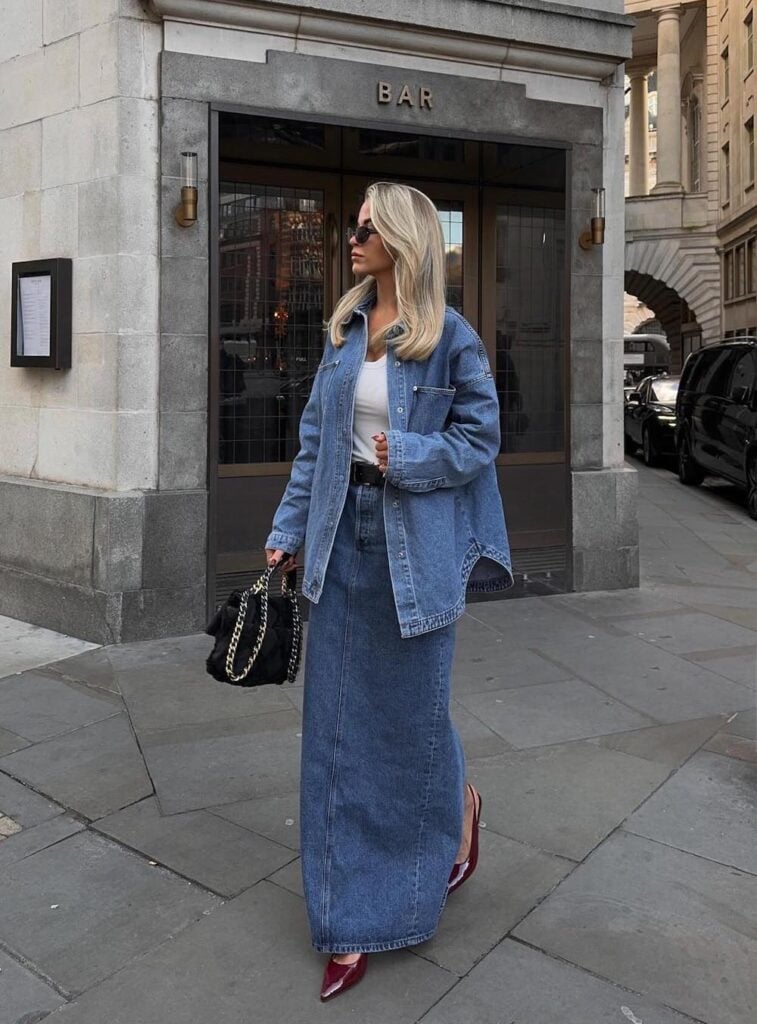 Denim On Denim Is Still In For 2025, Here's 17+ Ways To Wear It