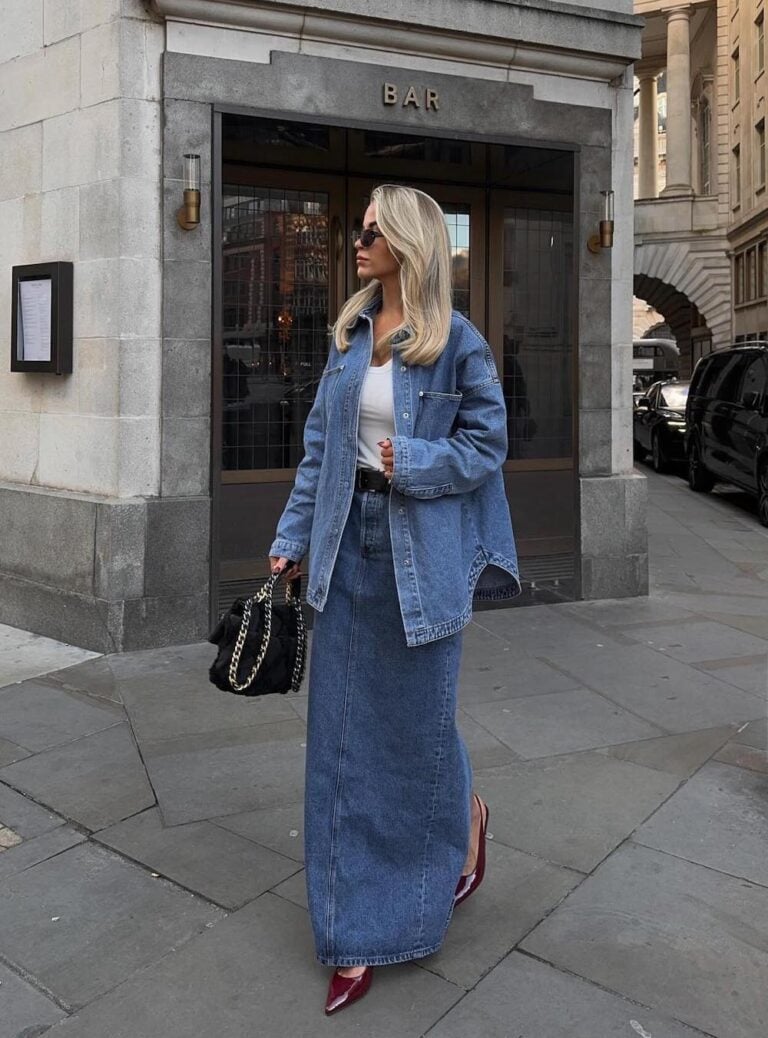 Denim On Denim Is Still In For 2025, Here's 17+ Ways To Wear It