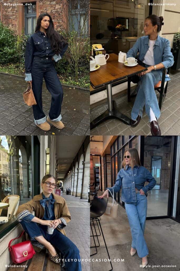 Denim On Denim Is Still In For 2025, Here's 17+ Ways To Wear It