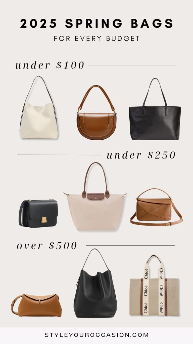 Our 2025 Spring Bags Picks For Every Budget - style your occasion