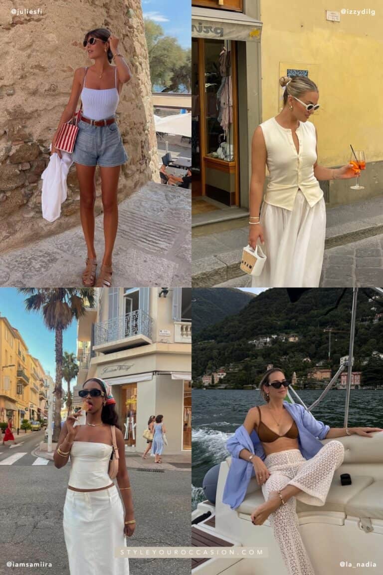 19+ Perfect Italian Summer Outfits, Gelato Included! [2025]