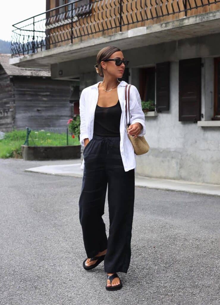 17+ Cute Ways To Style Linen Pants in 2025 [spring, summer, fall]