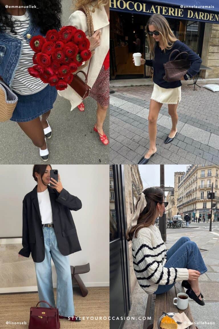 Parisian Style Perfected: 18+ Looks From the Chicest French Girls