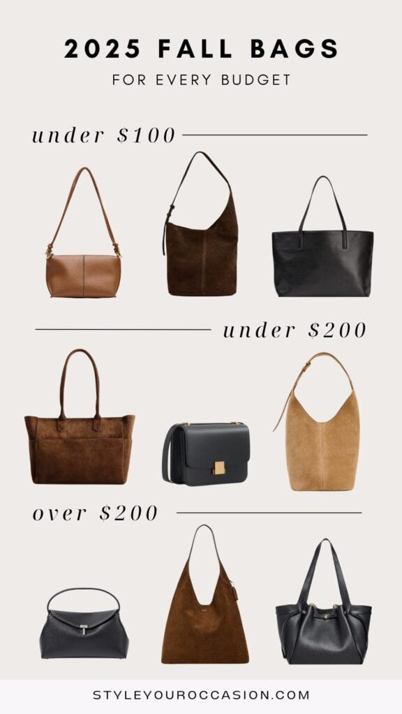Our 2025 Fall Bags Picks For Every Budget