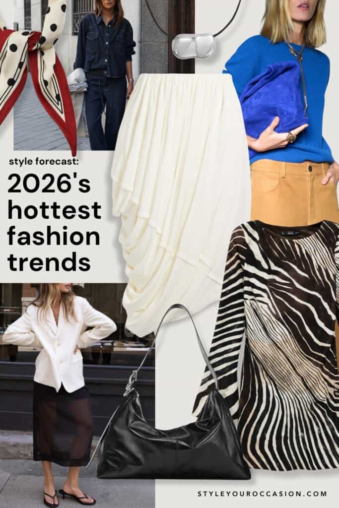 The Forecast Is In: These Will Be 2026's Hottest Fashion Trends